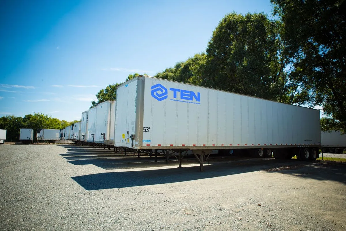 Dry Van Trailer Leasing & Rental in Canada | TEN Canada