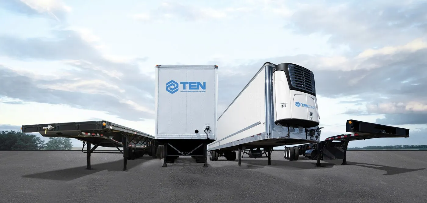 Semi-Trailer Rentals in Canada | 13+ Locations | TEN Canada